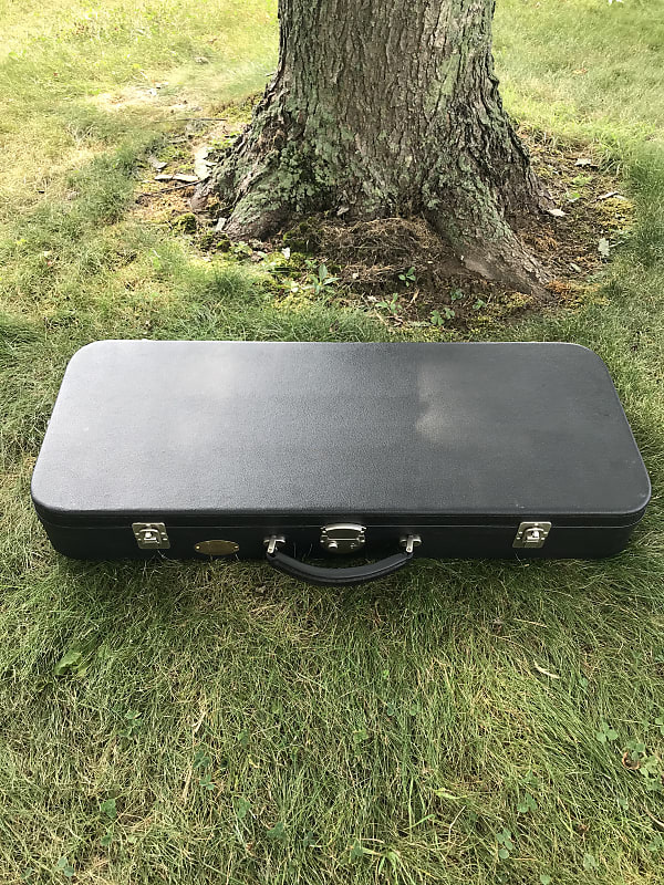 Superior F5 Rectangular Mandolin Case 2019 Black Tolex | Reverb