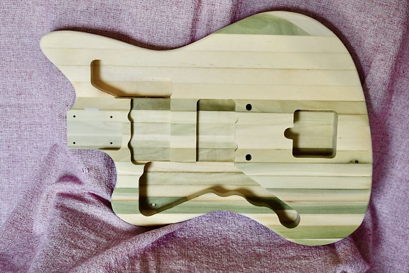 Homemade Left Handed Jazzmaster Partscaster Body | Reverb