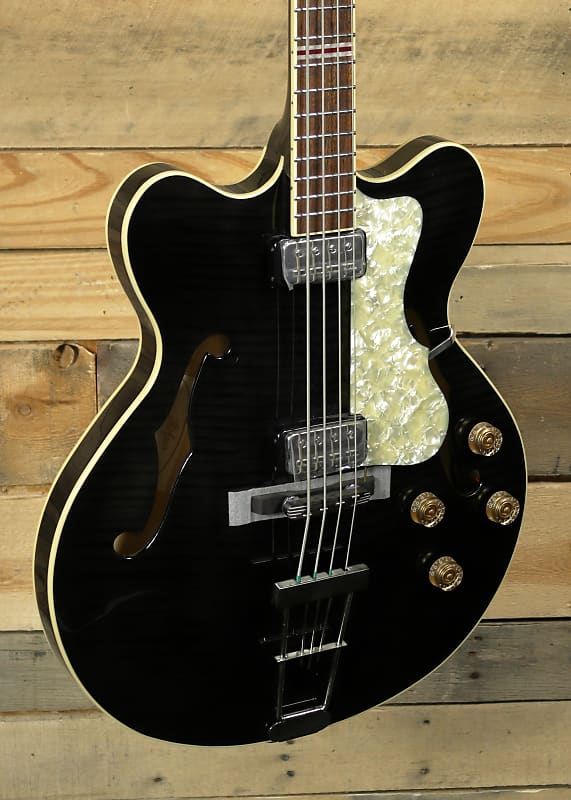 Hofner Contemporary Verythin 4-String Bass Black | Reverb