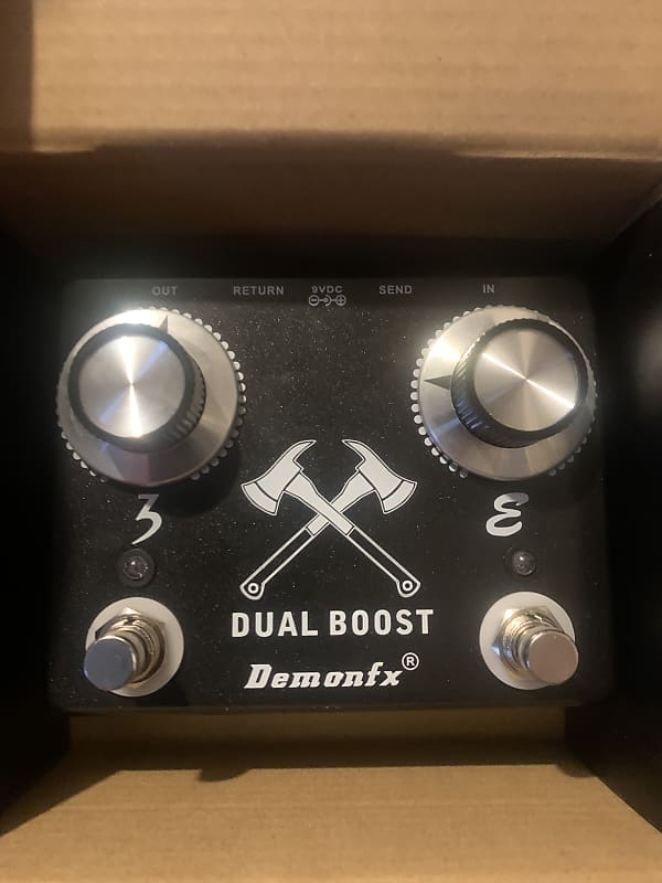 Demonfx Dual boost pedal (Fortin 33 & Ep Boost clone) | Reverb