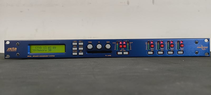 XTA DP224 Digital Loudspeaker Management System | Reverb