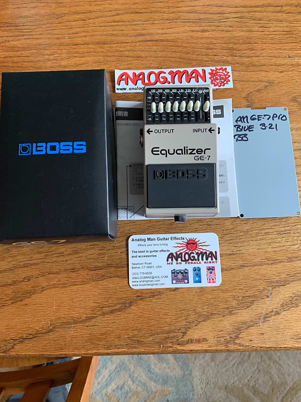 Boss GE-7 2021 - Analogman Mod | Reverb