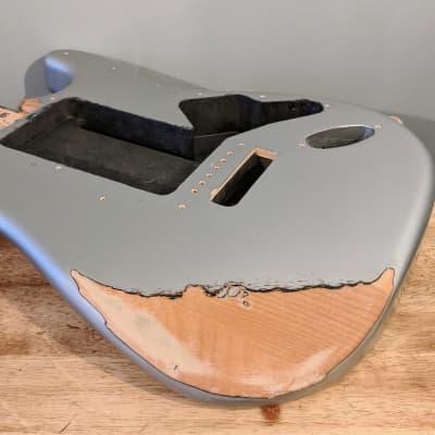 Warmoth Strat Body Inca Silver | Reverb