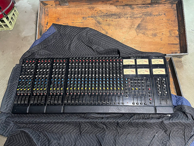 RARE Studiomaster 16 into 4 Recording Console (channel strips | Reverb