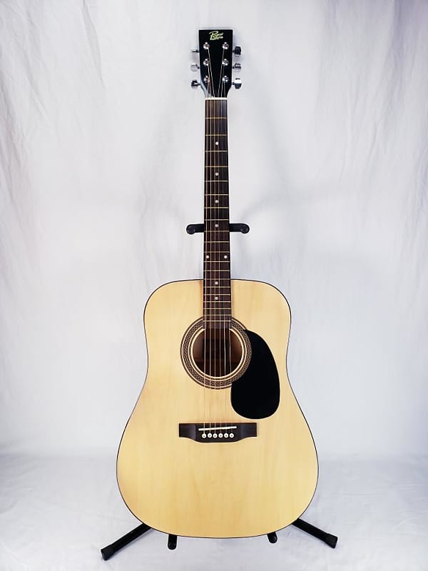 Rogue RA-090-NA Natural Dreadnought Acoustic Guitar | Reverb