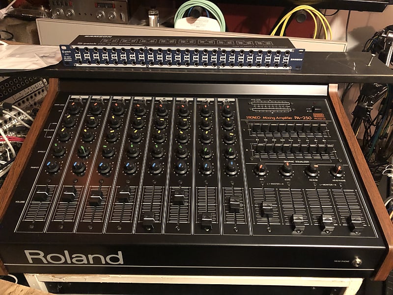 Roland PA-250 vintage mixer with amazing Spring Reverb! Near | Reverb