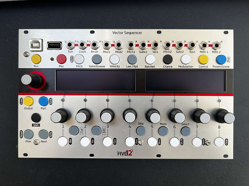 Five12 Vector Sequencer | Reverb