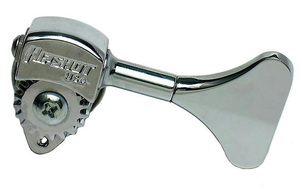 Hipshot Ultralite Bass Tuner HB6Y-1/2, Chrome Plated, | Reverb UK