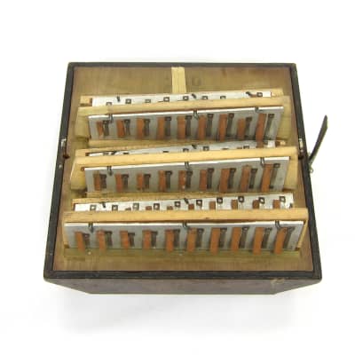 C. Foerster 102 Key Double Reed Concertina Button Accordion, | Reverb