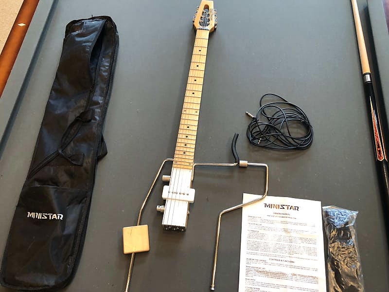 Ministar travel guitar 2012 (approx) natural | Reverb