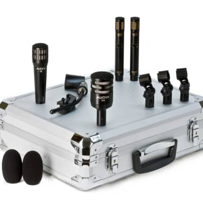 Audix DP Quad 4-Piece Drum Microphone Package Bundle with | Reverb