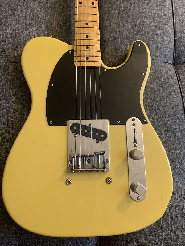 Fender Standard Telecaster 1984-1987 - Yellow | Reverb