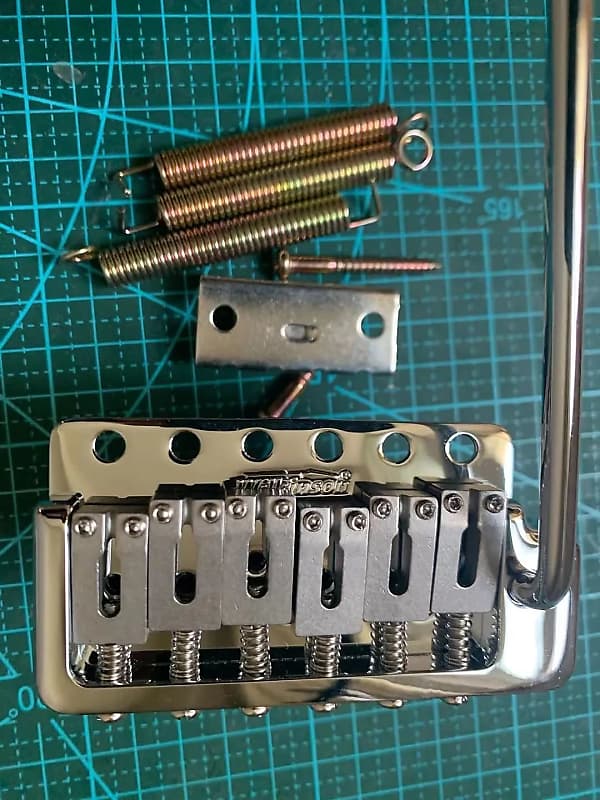 Wilkinson Strat Style Guitar Bridge Tremolo System with | Reverb