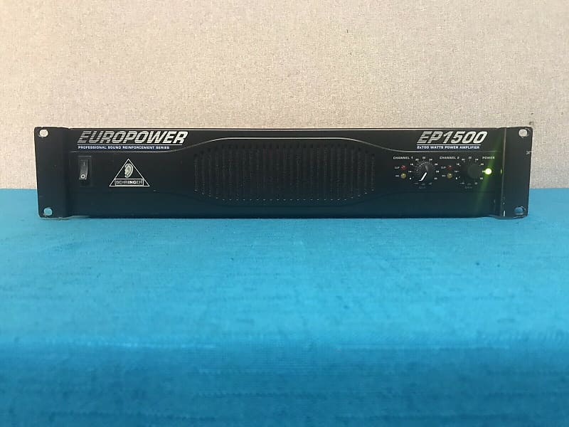 Behringer EP1500 Power Amp 2 x 700W Stereo 2 Channel Power | Reverb