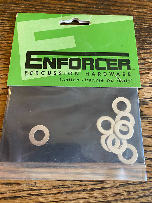 Enforcer Percussion Hardware Washers 8 Pack ECF/F | Reverb
