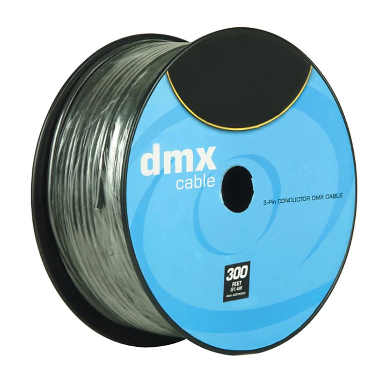 ADJ AC3CDMX300 300FT 3-Pin DMX Cable Spool | Reverb