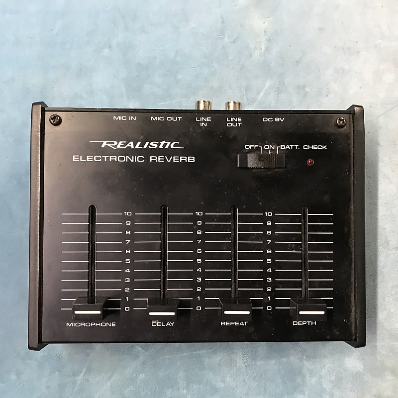 Realistic (RadioShack) Electronic Reverb Vintage Delay | Reverb