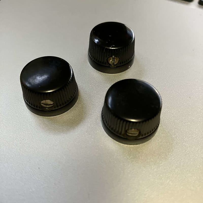 Supro National Airline Daka Ware Set of 3 Knobs 40's-60's | Reverb