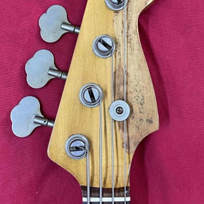 Tokai PB-45 Hard Puncher 1980's Red Electric Bass Guitar | Reverb