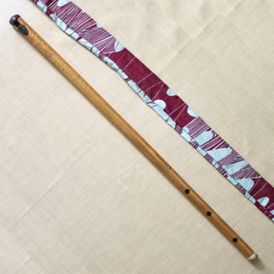 Fula Flute Professional "F" tambin 2006 Red and Brown | Reverb