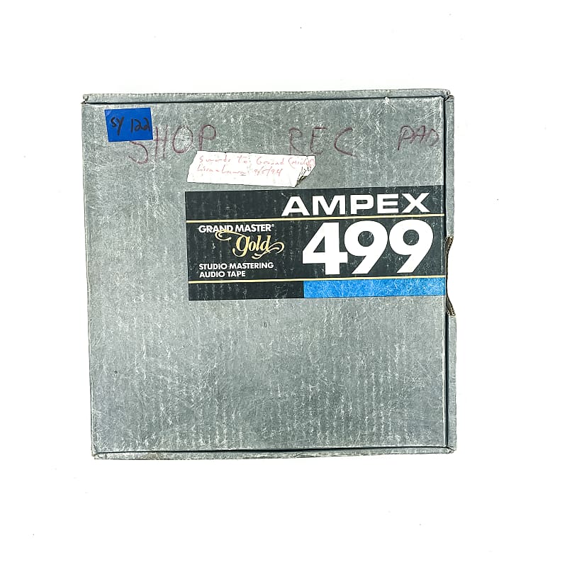 Ampex 499 Grand Master Gold 2" x 2500' | Reverb
