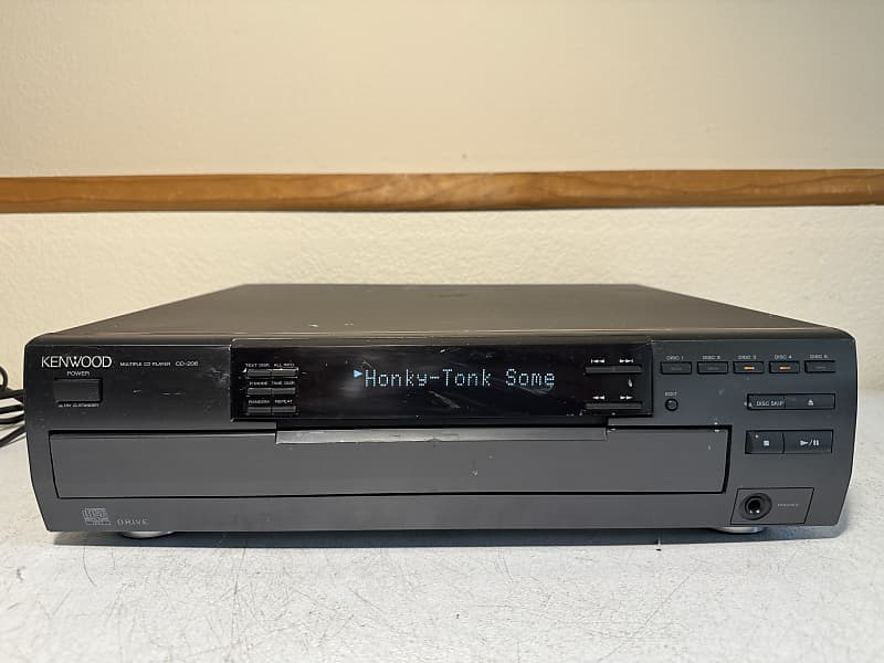 Kenwood CD-206 CD Changer 5 Compact Disc Player HiFi Stereo | Reverb