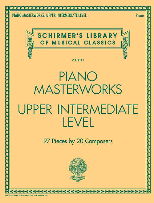 Piano Masterworks Upper Intermediate Level Piano Collection | Reverb