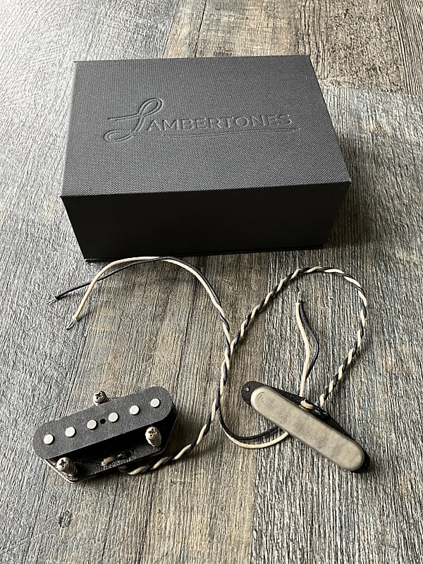 Lambertones The Blondie Telecaster Pickup Set Aged Nickel | Reverb
