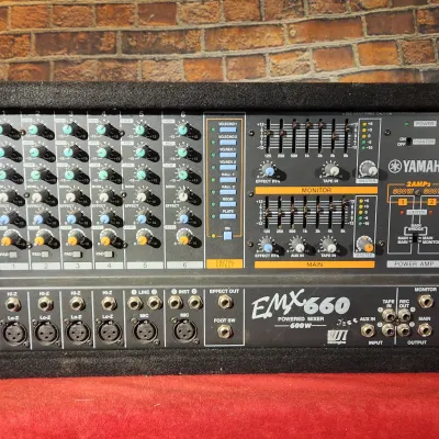 Yamaha EMX660 Powered Mixer | Reverb