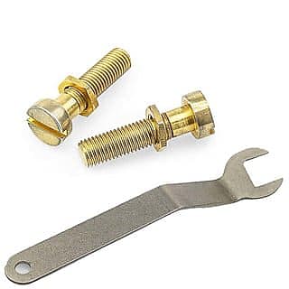 Faber® Wrap Locking Studs- Imperial/inch size - aged gold | Reverb