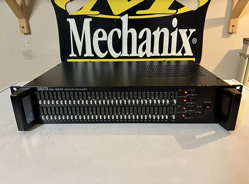 interM EQ-9231 Dual Channel 31-Band Stereo Graphic Equalizer | Reverb