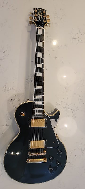 Burny RLC-65 1990 - VH1 Pickups - Ebony | Reverb