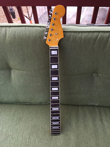 Pre-CBS Fender Style Jazzmaster Neck 7.25" Radius Block & | Reverb