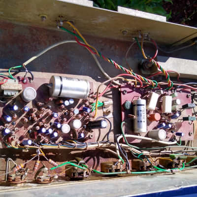 Teisco Checkmate 25 Solid State Head Amp - Working Project | Reverb