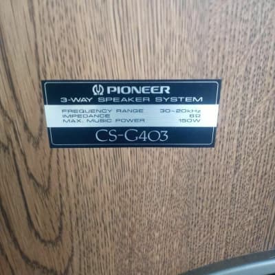 Pioneer CS C403 1982 - Brown | Reverb
