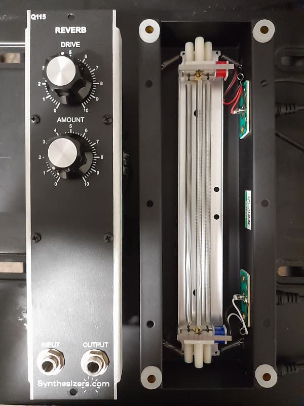 Synthesizers.com Q115 Spring Reverb Module Black | Reverb