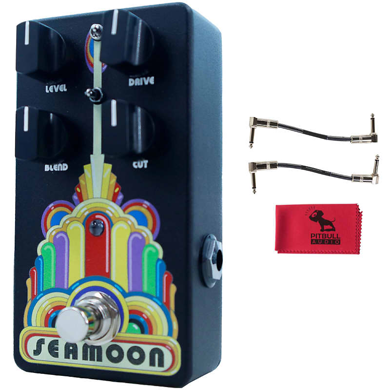 Seamoon FX Grind Machine Bass Overdrive / Distortion Pedal w/ | Reverb