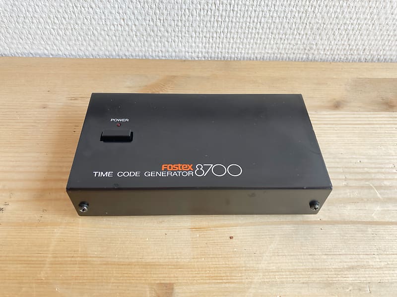 FOSTEX 8700 - Time Code generator | Reverb