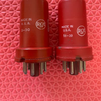 Matched Pair RCA 5693 JANCRC5693 6SJ7 Vacuum Tubes Valves | Reverb