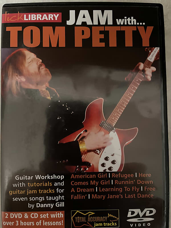 Lick Library Jam With Tom Petty DVD and CD | Reverb