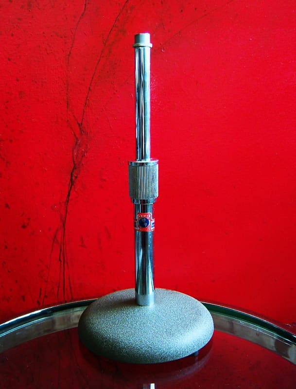 Vintage 1950's Atlas Sound DS7 microphone desk stand DS5 DS6 | Reverb