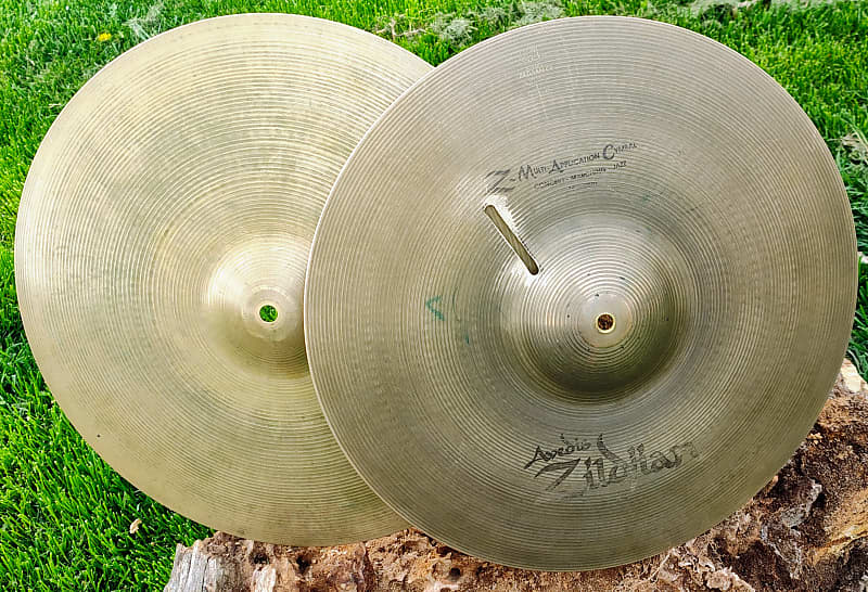 '99 Zildjian Z-MAC Crash/Concert/Marching Cymbal Pair | Reverb