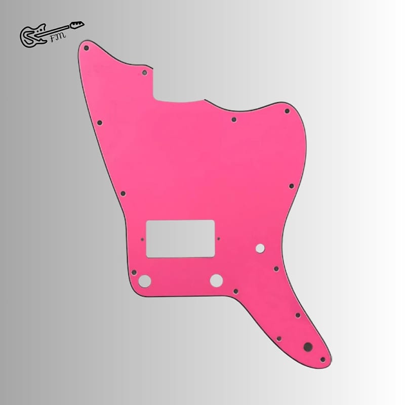 Pink Jazzmaster Single Humbucker (PAF) Style Pickguard | Reverb UK