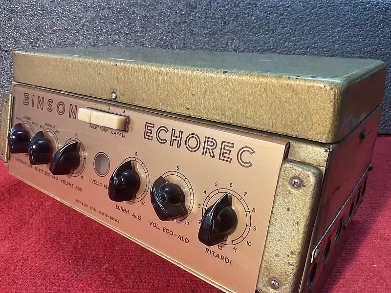 Binson ECHOREC T5E VINTAGE RARE MODEL ! | Reverb