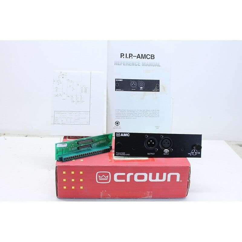 Crown pip AMCb Programmable Crossover,Equalizer&Compressor - | Reverb