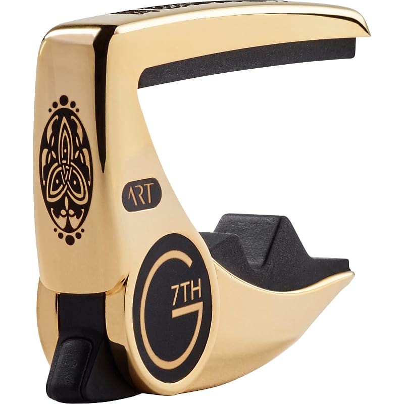 G7th Performance 3 ART Guitar Capo, Celtic Gold | Reverb