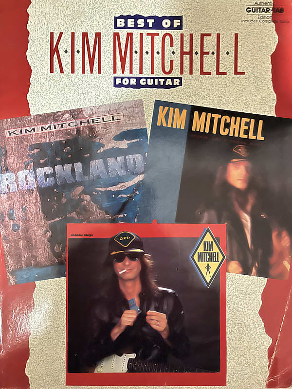 Kim Mitchell - Best of Kim Mitchell for Guitar- Guitar tab / | Reverb