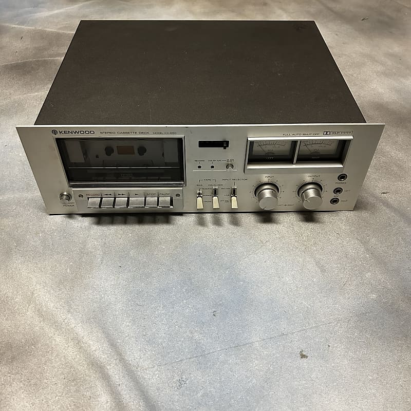 Vintage Kenwood Model KX-650 Stereo Cassette Deck | Reverb