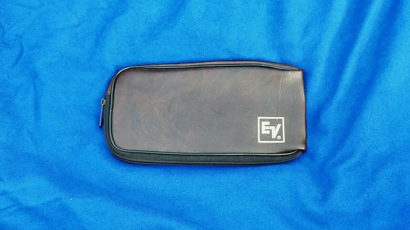 *NEW* Vintage EV Electro-Voice Zippered Mic Pouch Bag RARE!! | Reverb