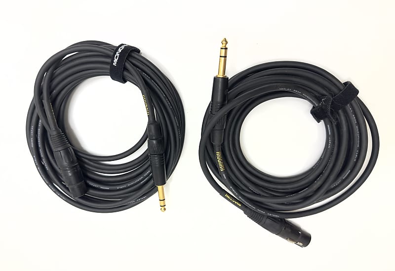 Mogami Neglex 2534 | 20 FEET| Gold FEMALE XLR To TRS Balanced | Reverb